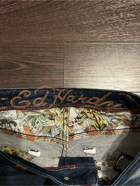 Ed Hardy | Jeans | Y2k Ed Hardy Dark Blue Faded Mens Jeans Vintage ...